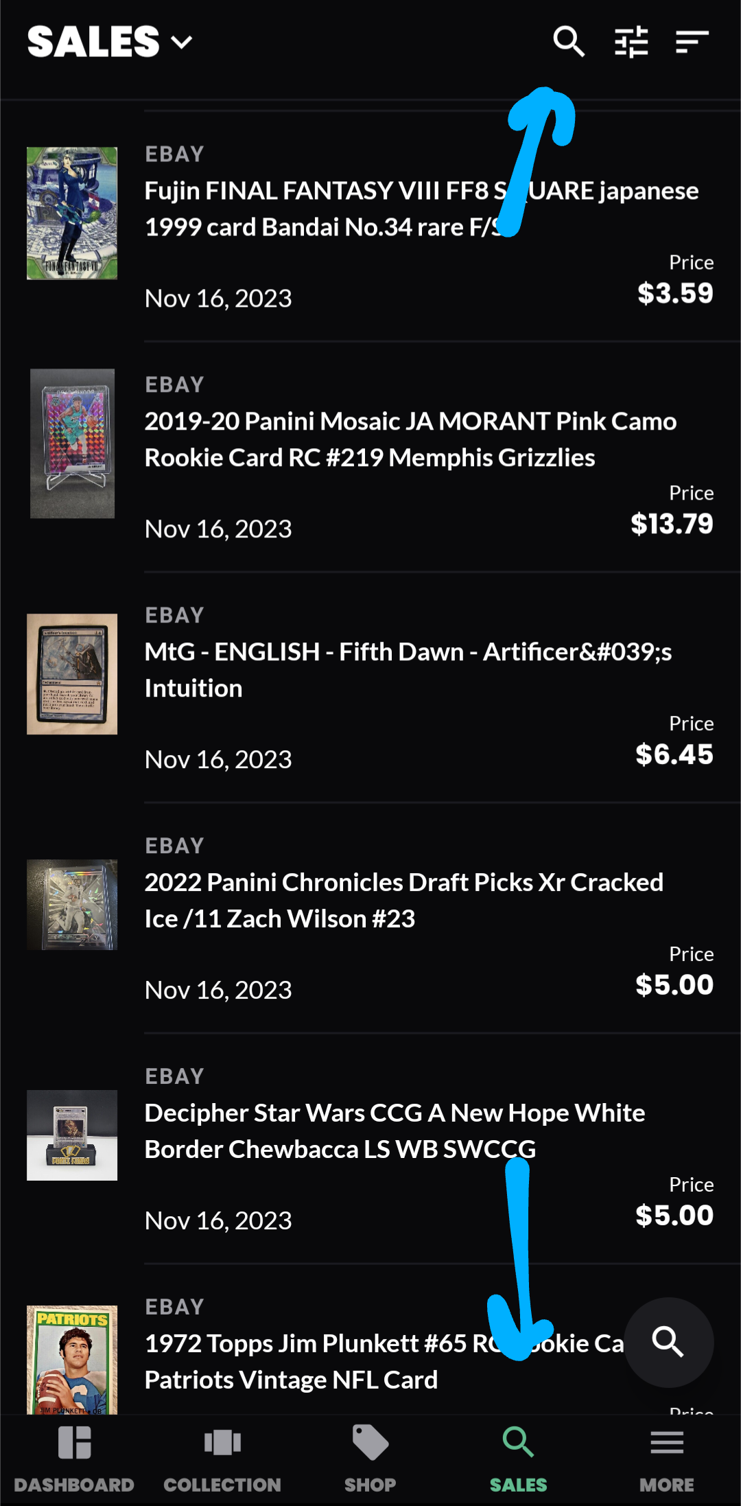 How to Search for Cards Using Your Camera – Card Ladder