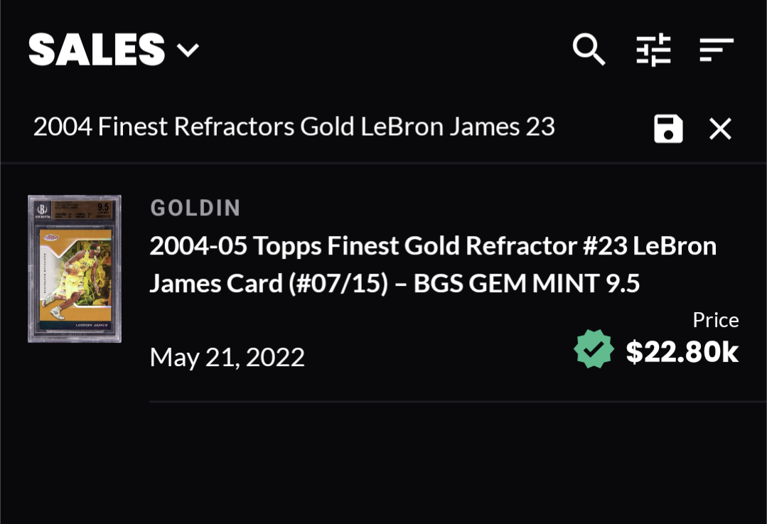 How to Search for Cards Using Your Camera – Card Ladder